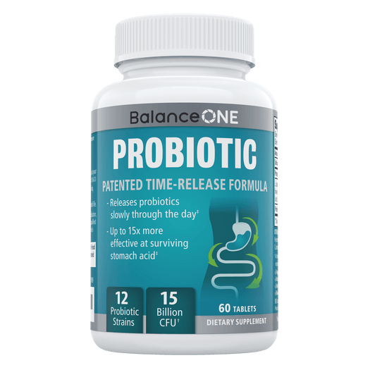 Time-Release Probiotic for Digestive & Immune Support | Balance One ...
